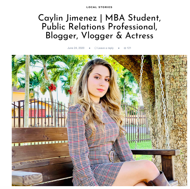 News – Caylin Jimenez