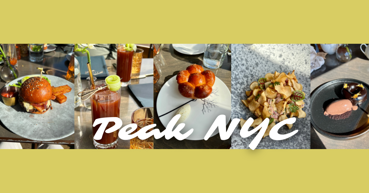 Peak Restaurant & Bar – Hudson Yards, NYC – Caylin Jimenez